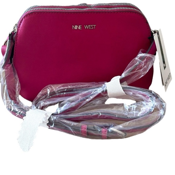 Nine West | Bags | Nwt Nine West Pink Brie Crossbody Bag | Poshmark